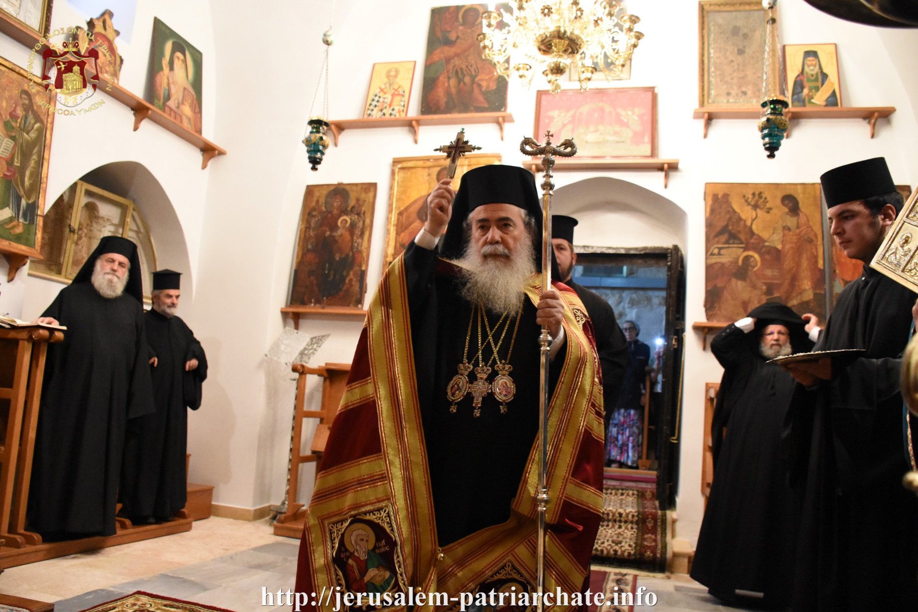Sfânta Tecla a fost cinstită la Ierusalim, în prezenţa Patriarhului ...