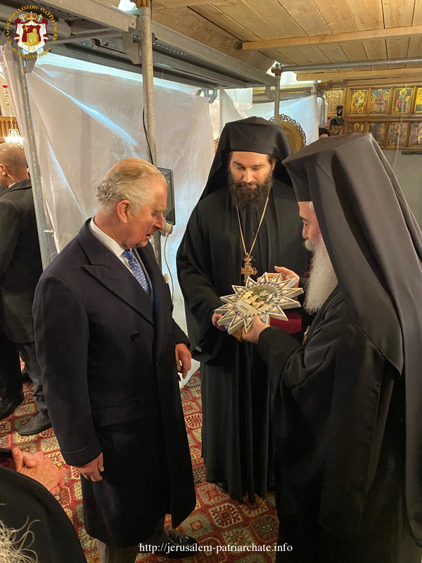 Bethlehem: Prince Charles visits the Nativity Church - Basilica.ro