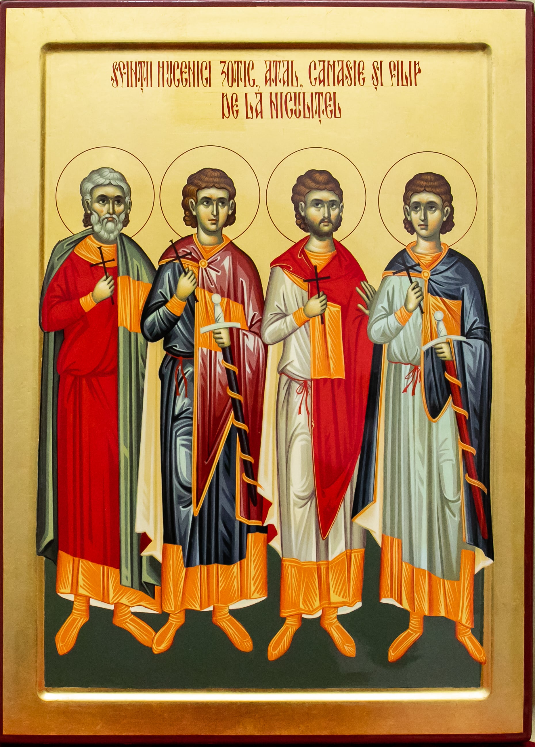 Martyrs Attalos, Kamasis, Zotikos and Philippos from Niculiţel; Saint ...