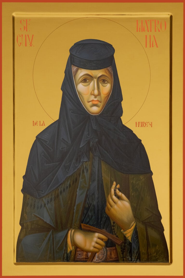 Sf. Cuv. Matrona de la Hurezi; Sf. Mare Mc. Irina; Sf. Cuv. Mc. Efrem ...